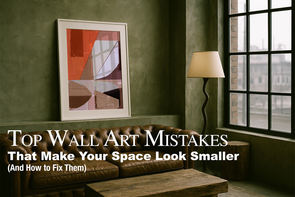 Top 8 Wall Art Mistakes That Make Your Space Look Smaller - Nook At You