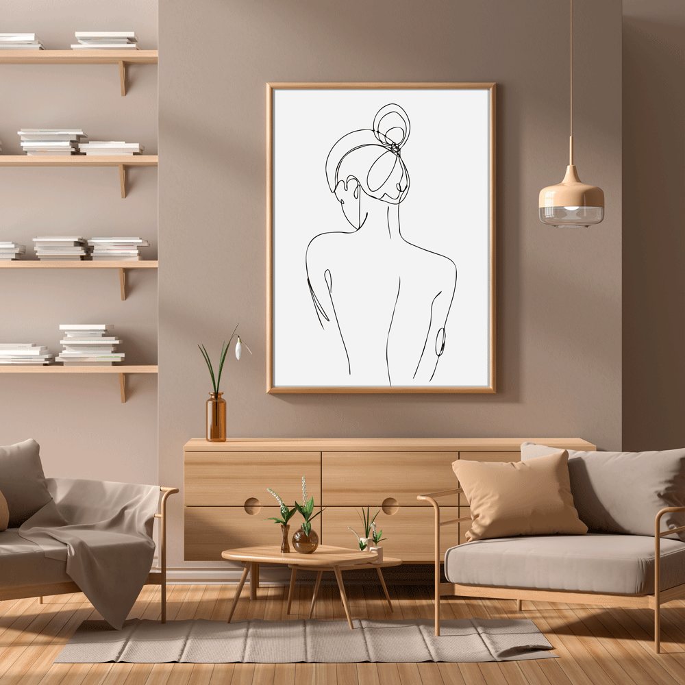 Line Art Posters & Wall Art Collection | Minimalist Décor – Nook At You