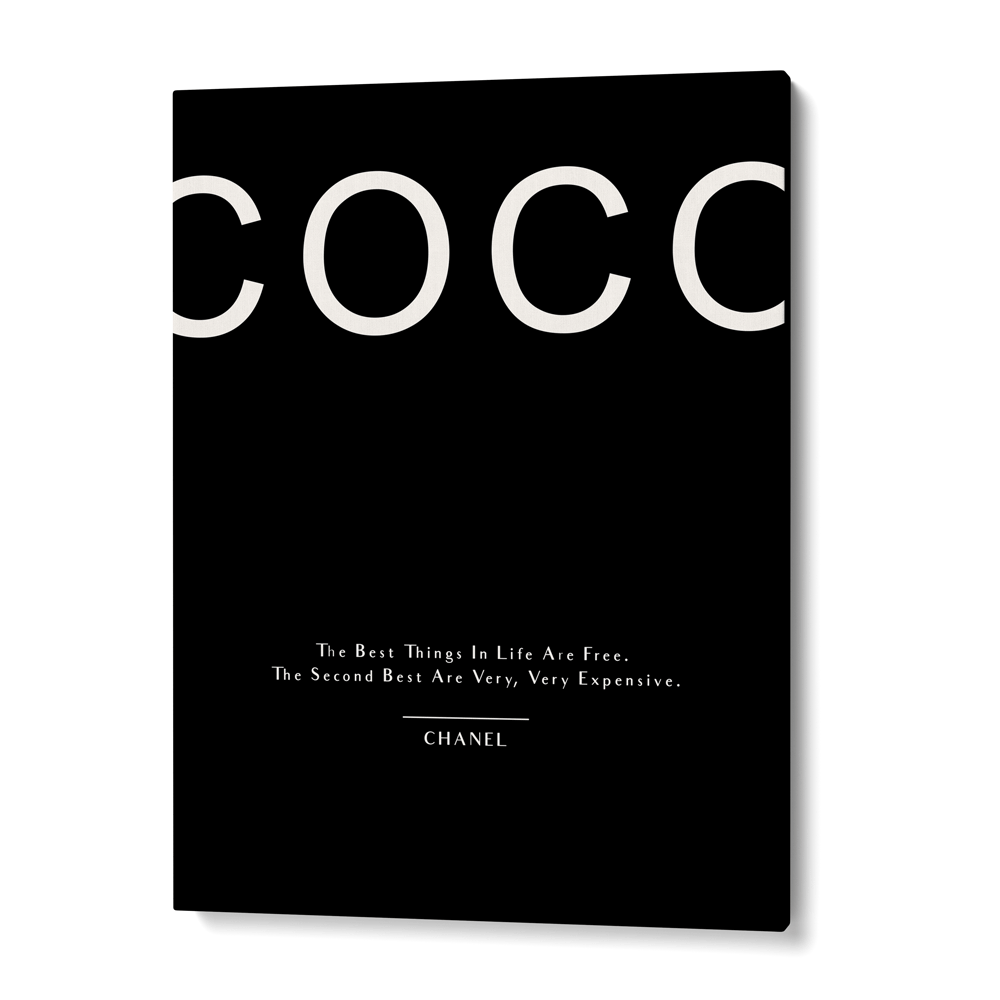COCO Chanel Quote - Fashion Wall Poster – Nook At You