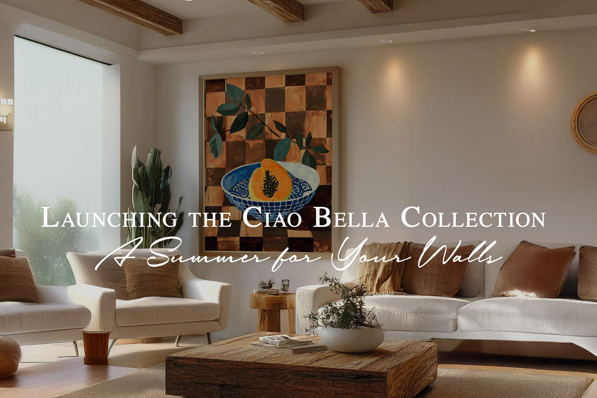 Ciao Bella Wall Art Collection – Italian Summer Canvas Prints & Decor ...