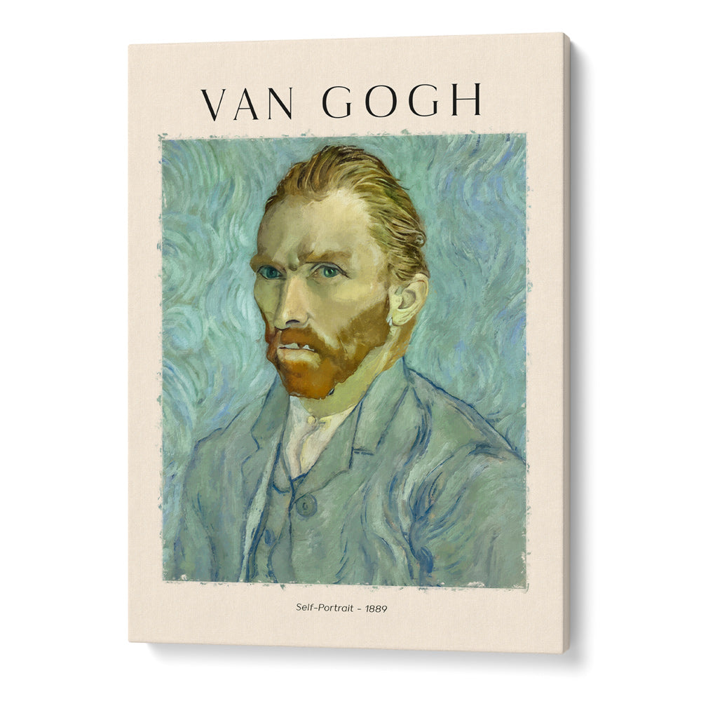 Vincent Van Gogh Self Portrait 1889 Famous Canvas Painting Nook
