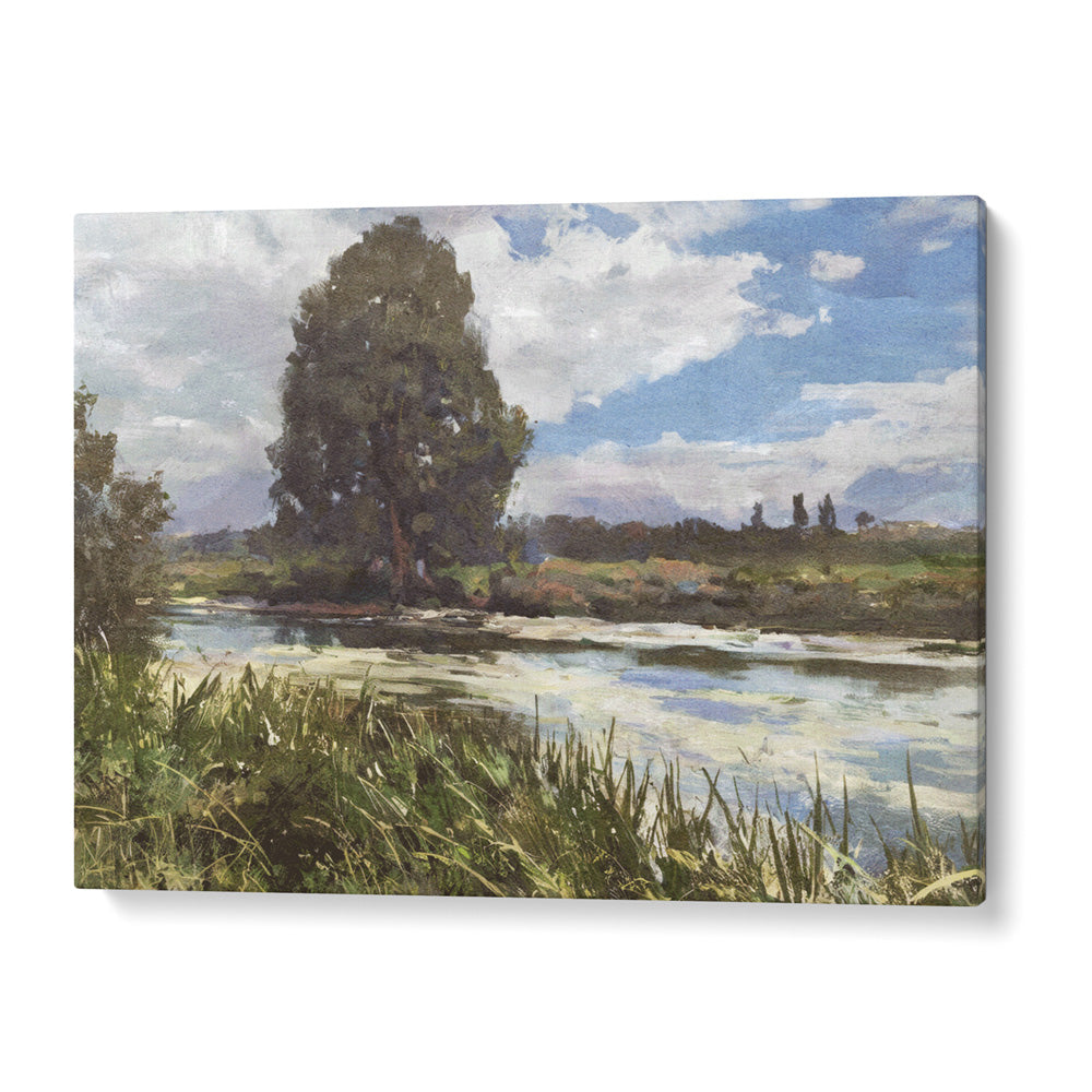 River Exe Large Landscape Wall Art for Home | Nook At You