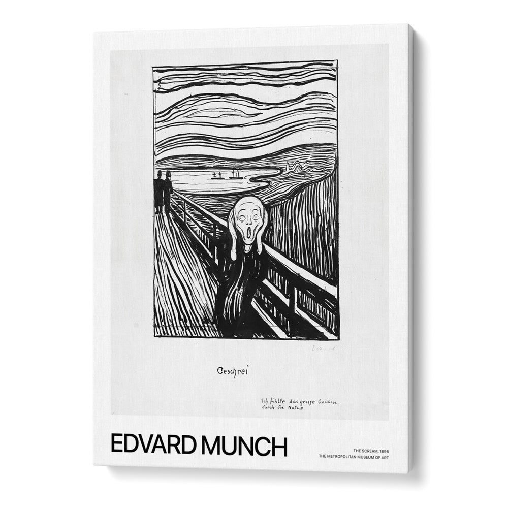 Edvard Munch "The Scream" Poster | Iconic Expressionist Wall Art – Nook ...