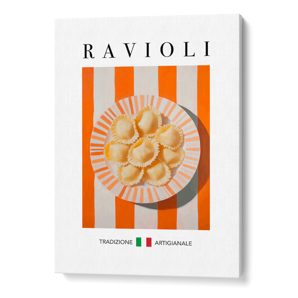 Ravioli Wall Art Painting | Italian Kitchen Décor For Food Lovers ...