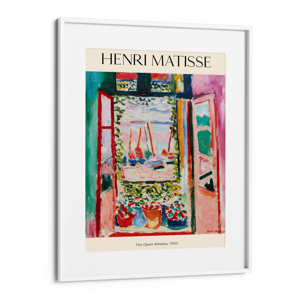 Henri Matisse - The Open Window, 1905 | Famous Painting By Matisse ...