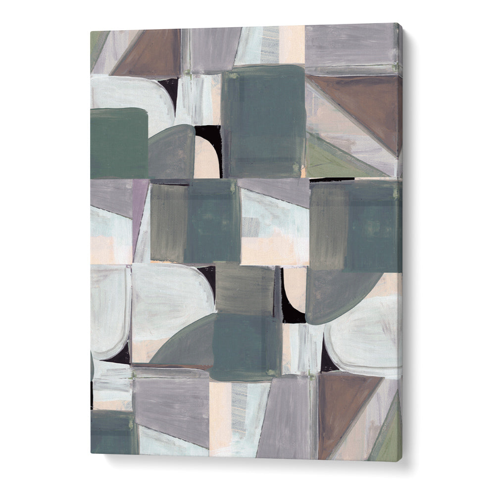 Abstract Desaturate No.3 – Muted Geometric Wall Art Print | Nook At You