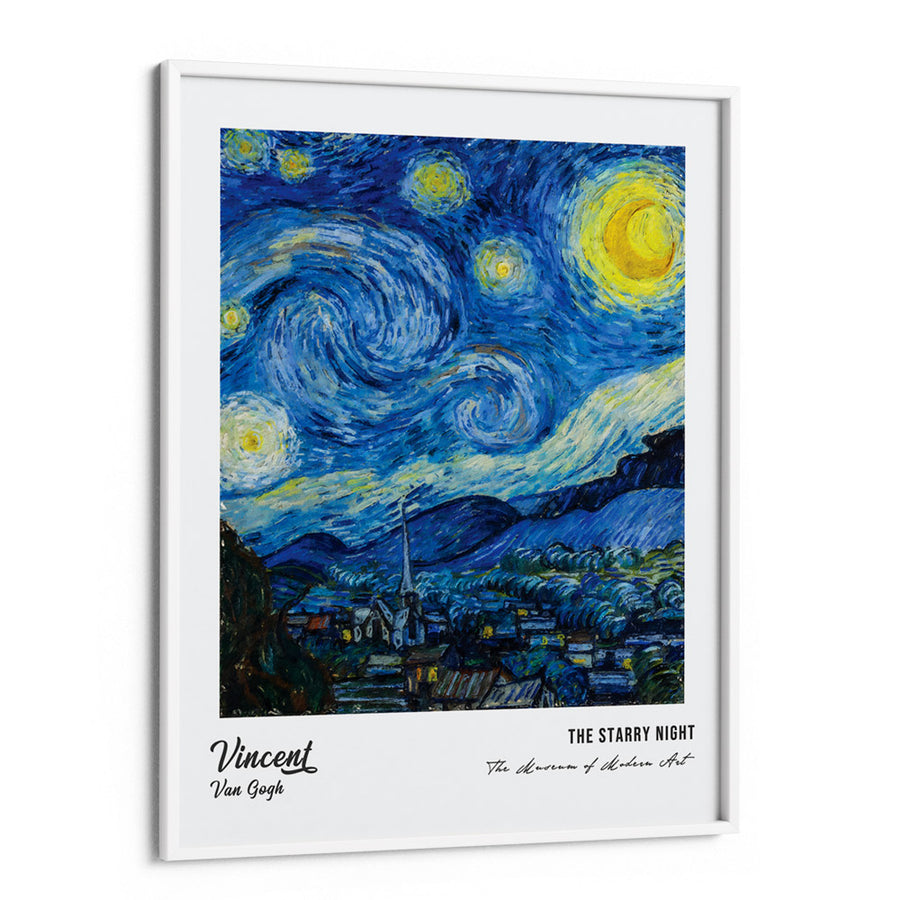 Vincent Van Gogh's Starry Night | Framed Wall Art for Home Decor – Nook ...