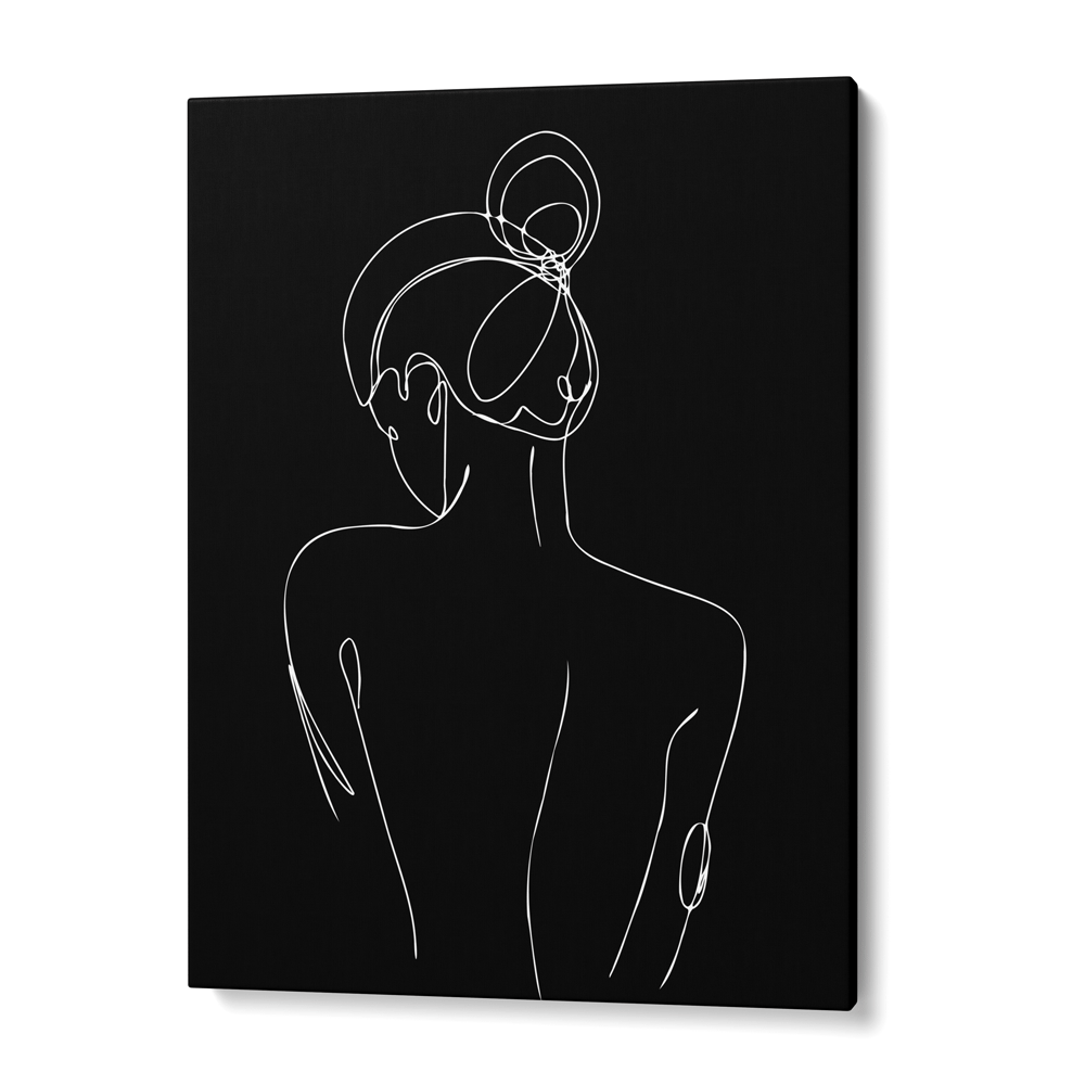 Woman Back Line Art - Perspective – Nook At You