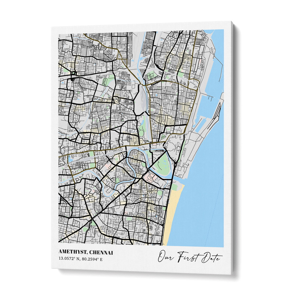 Personalized Map Art Poster - The Habitat Style – Nook At You
