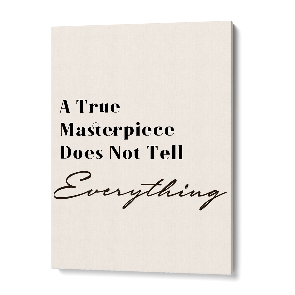 A True Masterpiece Quote Wall Poster – Nook At You