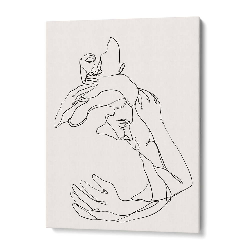 Cuddle Line Art Poster – Nook At You